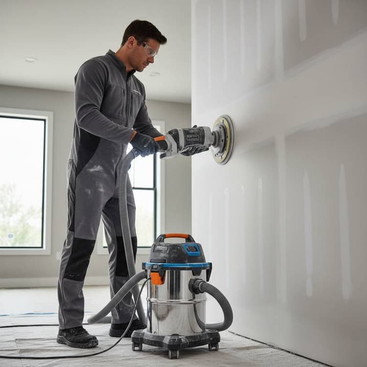 Dust-Free Drywall Sanding: $800 Solution to End Mess and Improve Air ...